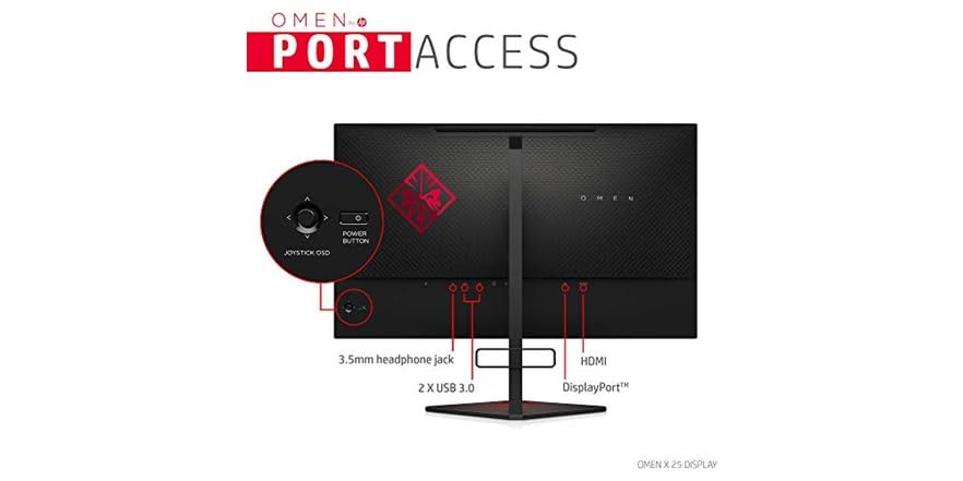 HP OMEN X 25f 240Hz Gaming Display