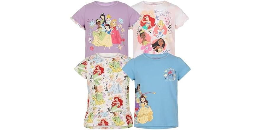Disney Girls' Princess T-Shirts