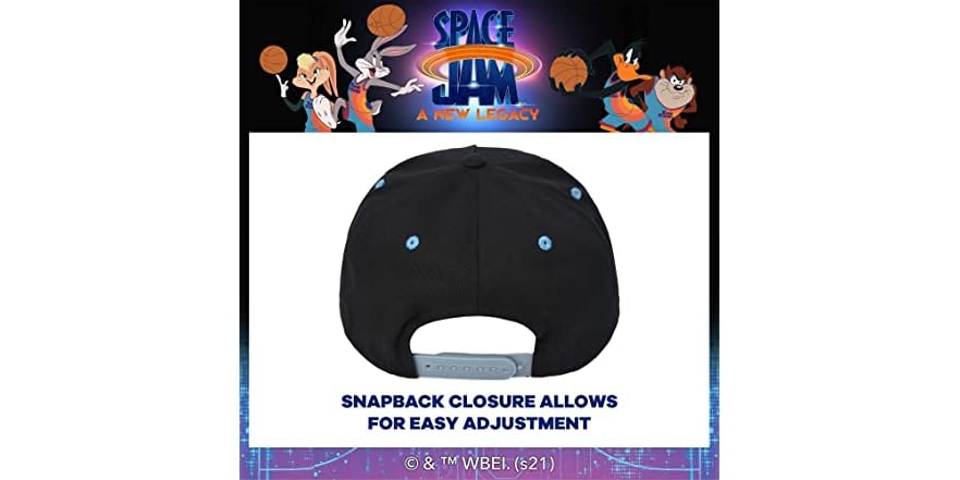 Warner Bros Space Jam 2 Snapback Hat