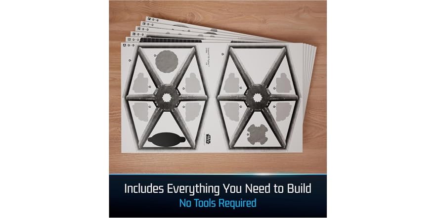 4D Build Star Wars Model Kit- Imperial Fighter