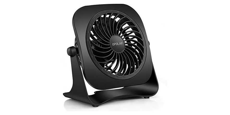 OPOLAR Mini USB 5 inch Desk Fan