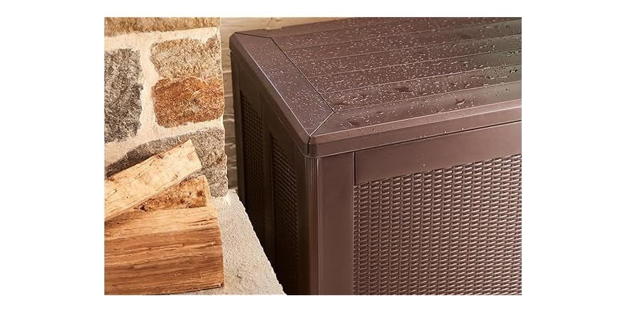 Rubbermaid XL Resin Outdoor Storage Deck Box
