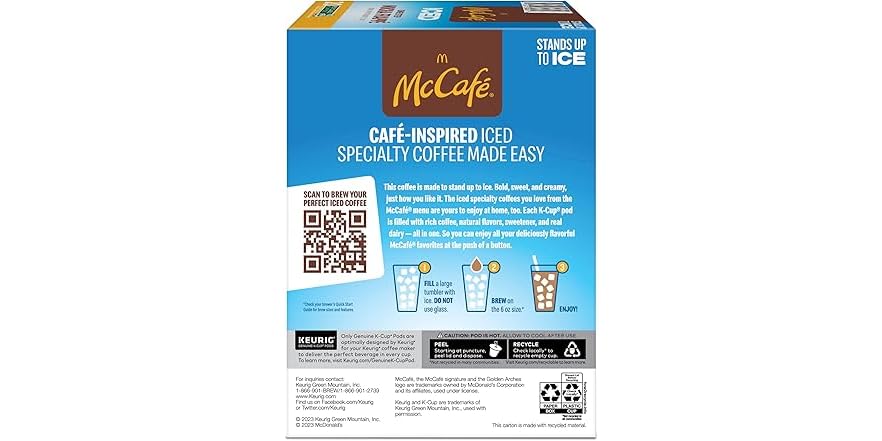 McCafe ICED One Step Mocha Frappe 20-Pods