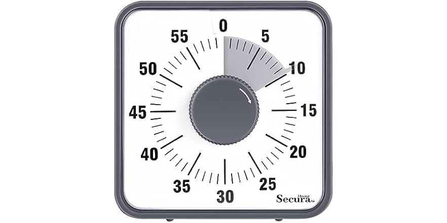 Secura Home 60-Minute Visual Timer