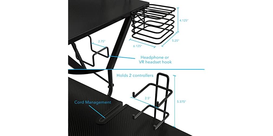 Atlantic Gaming Original Gaming-Desk Pro