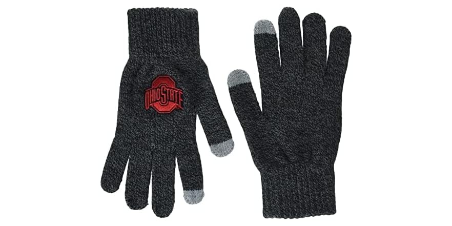 Ohio State Buckeyes Charcoal Gray Glove