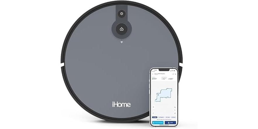 iHome AutoVac Juno Robot Vacuum (S&D)