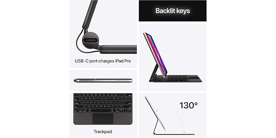 Apple MXQT2LL/A Magic Keyboard Black (Open Box)