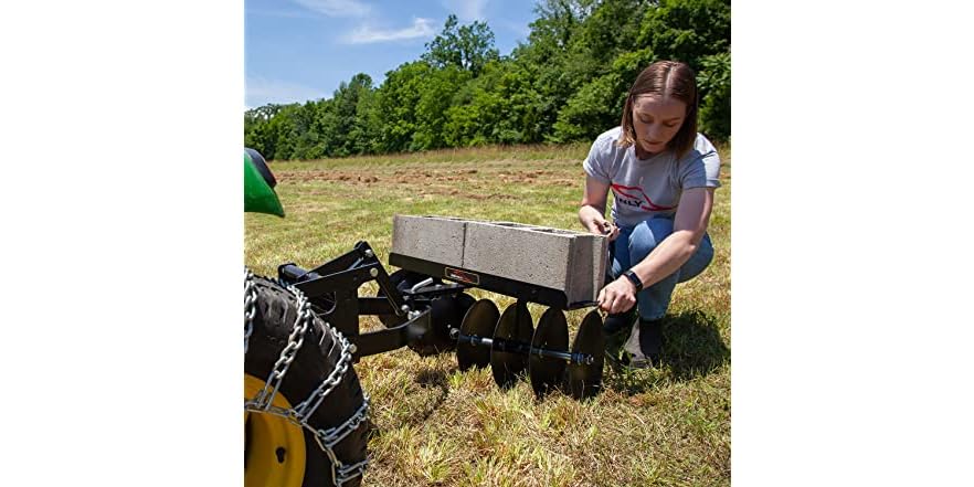 Brinly Sleeve Hitch Adjustable Disc Harrow