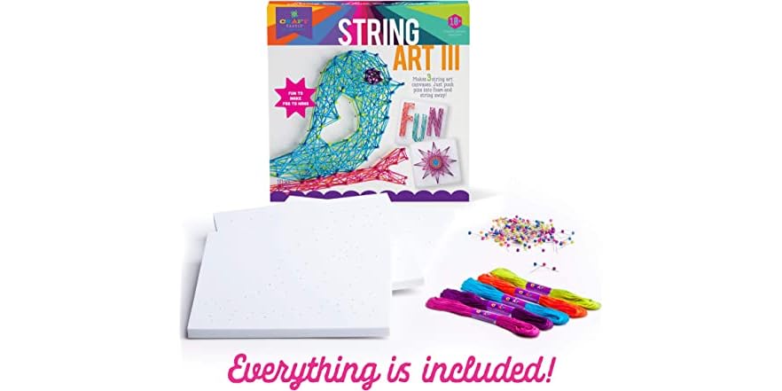 Craft-tastic DIY String Art Kit