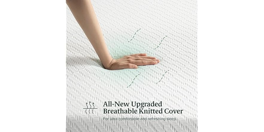 Zinus Queen 12" Green Tea Luxe Memory Foam Mattress