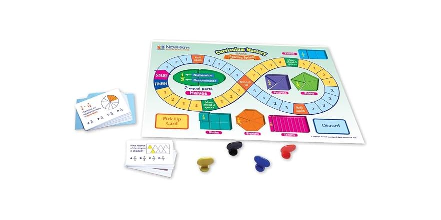 NewPath Fractions & Decimals Skills Kit - Grades 3-5