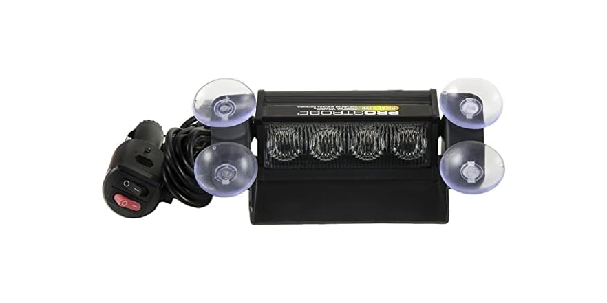 Alpena 70750 LED-STROBE PROSTROBE ROCKY 4 AMBER