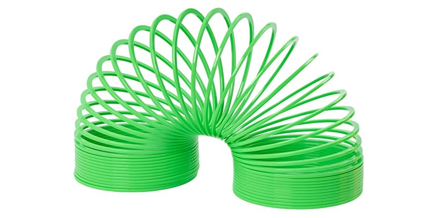 Plastic Giant Slinky, 4 Pack
