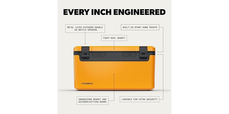 Dometic Recon Hardside 69L Cooler, Glow