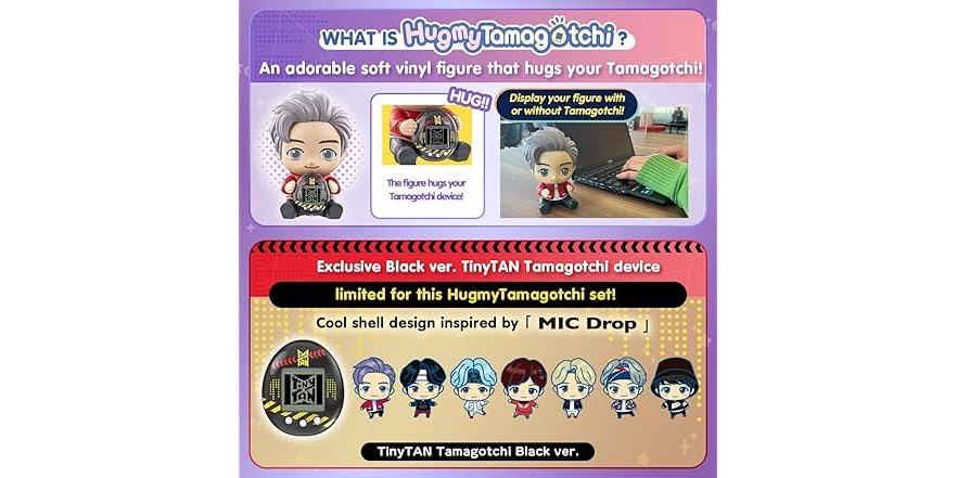 Tamagotchi Nano x TinyTAN - J-Hope