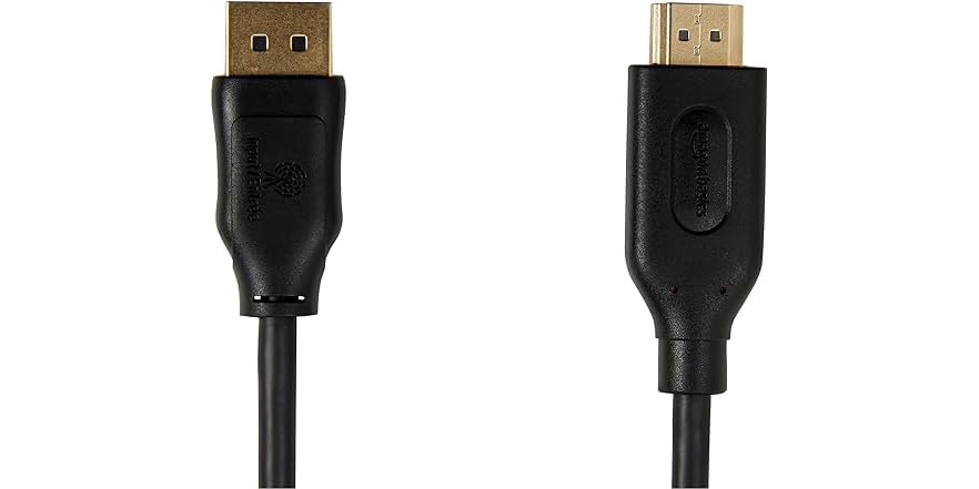 Amazon Basics DisplayPort to HDMI Cable