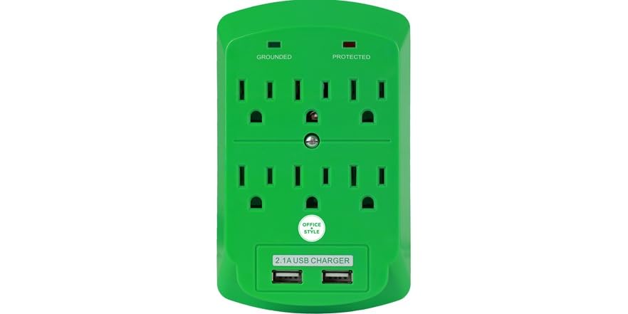 Office+Style Surge Protector (2 Pack)