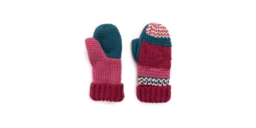 Women's Texture Mittens