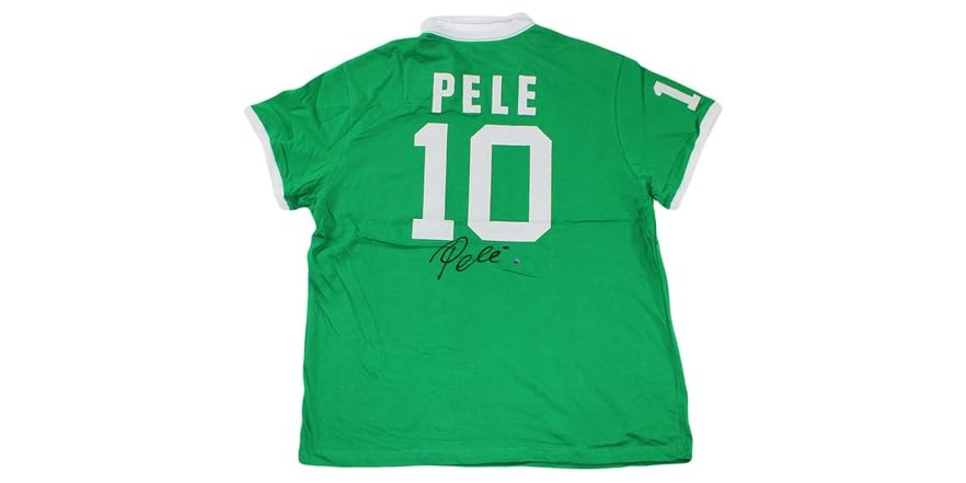 Pele Signed New York Cosmos Jersey