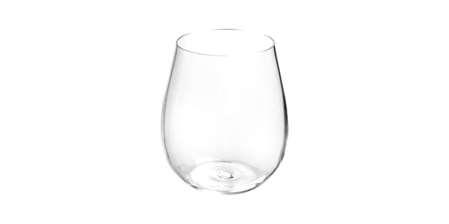 12 Tritan 14 oz Stemless Glasses