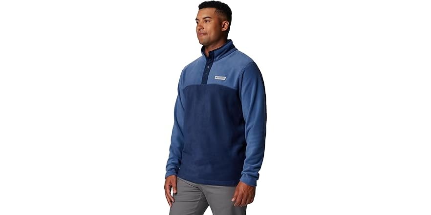 Columbia Mens Steens Half Snap Jacket (M,L)
