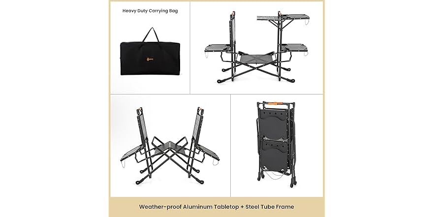 ARROWHEAD OUTDOOR Camp Kitchen Station