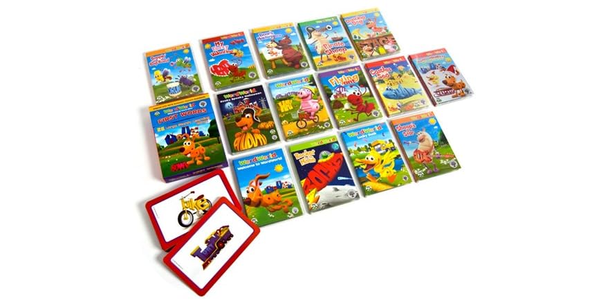 WordWorld 14 DVD Set with 25 Flashcards - Kids & Toys