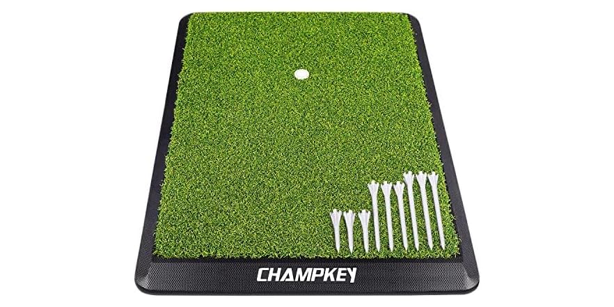 CHAMPKEY Premium Turf Golf Hitting Mat