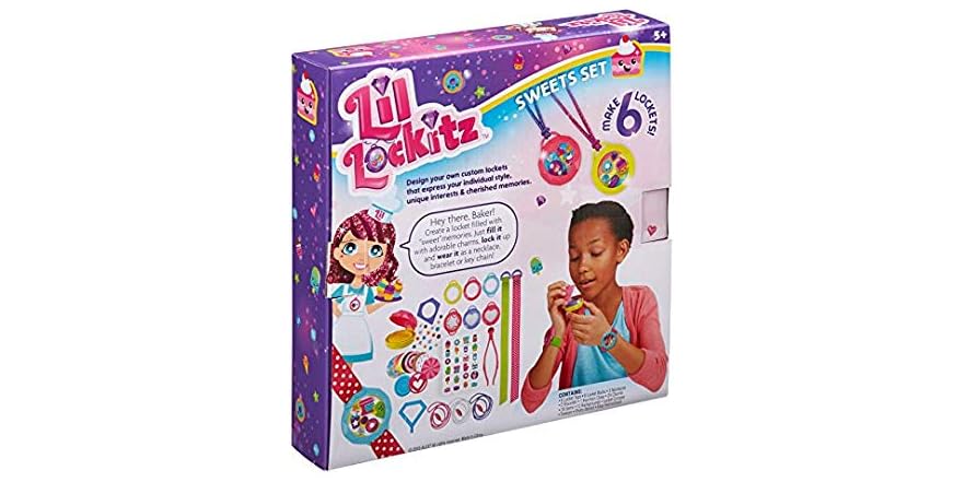 ALEX Toys Lil Lockitz Jewelry Sweets Set