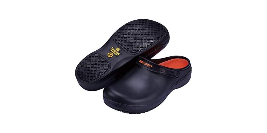 SensFoot Slip Resistant Chef Clogs
