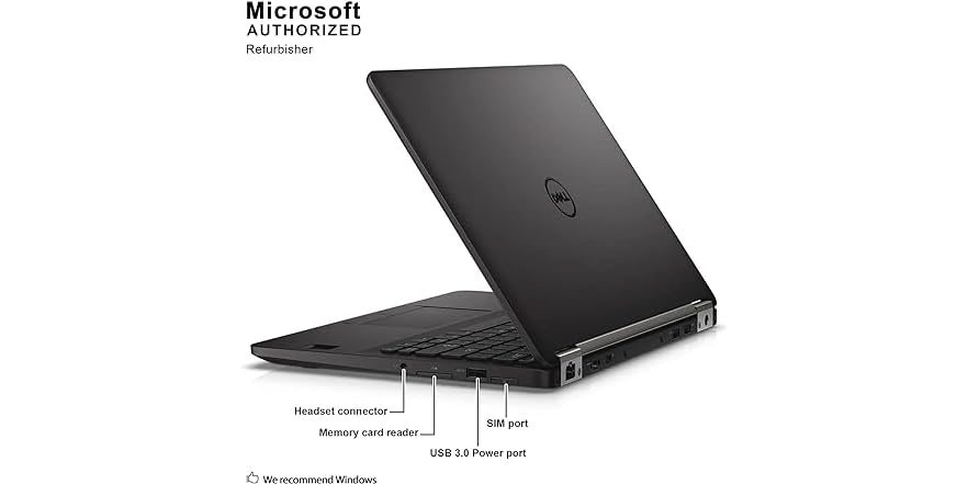 Dell Latitude E7270 UltraBook Screen Business Laptop (Intel Core i5 ...