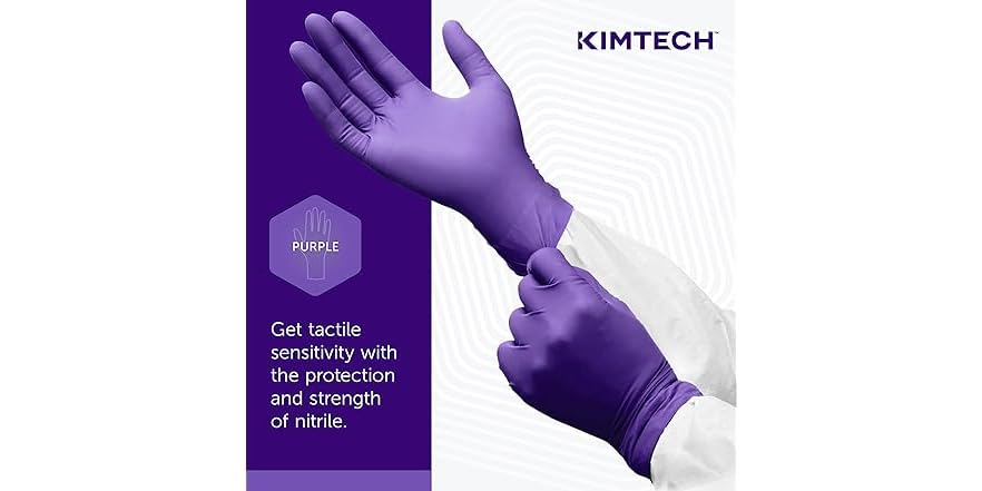 KIMTECH Kimtech™ Purple Nitrile™ Exam Gloves