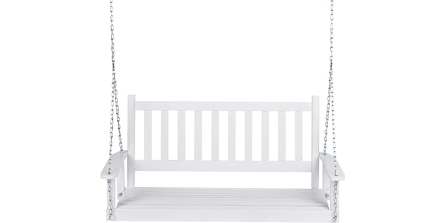 Shine Company 4216 Maine 54" Wood Porch Swing
