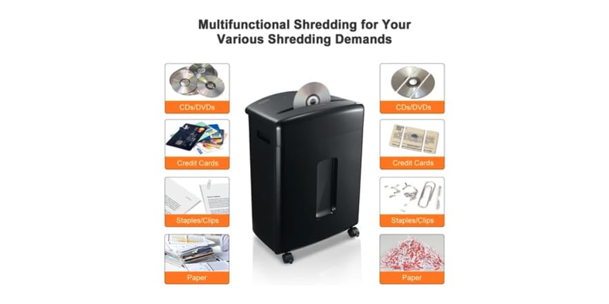 15-Sheet Cross-Cut Shredder