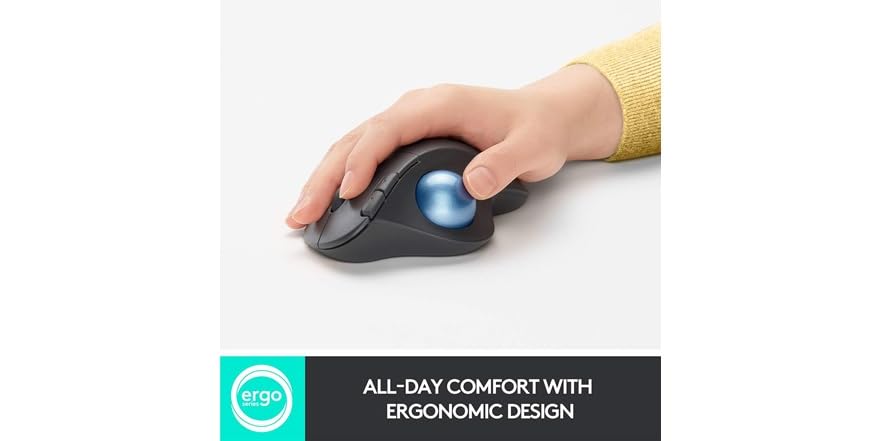 Logitech ERGO M575 Wireless Trackball Mouse (Open Box)