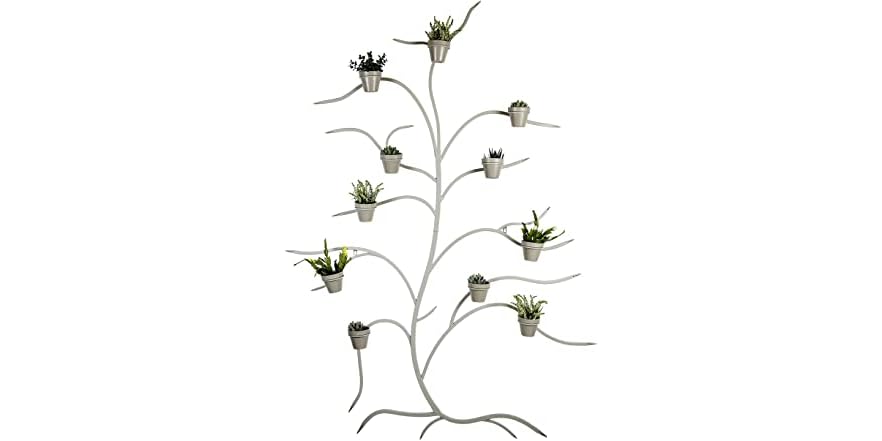 Metal Tree Wall Planter