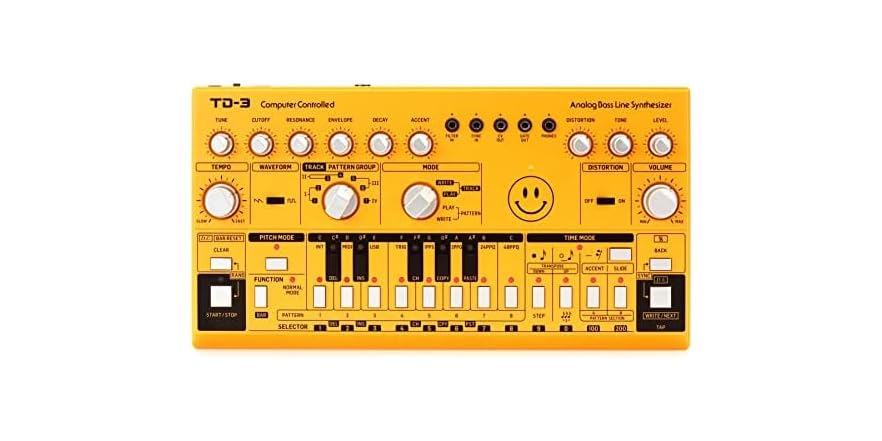 TD-3-Yellow Analog Bass Line Synthesizer