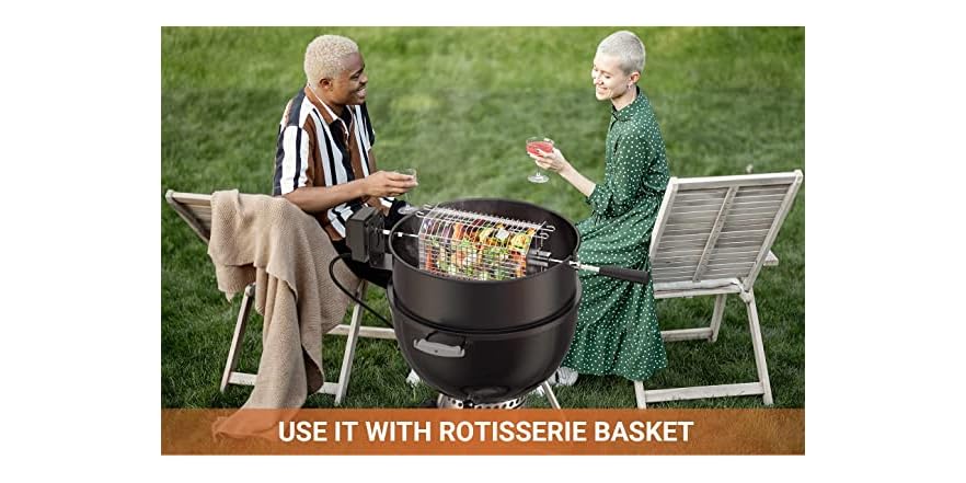 Rotisserie Ring Kit for Weber 18" Grills