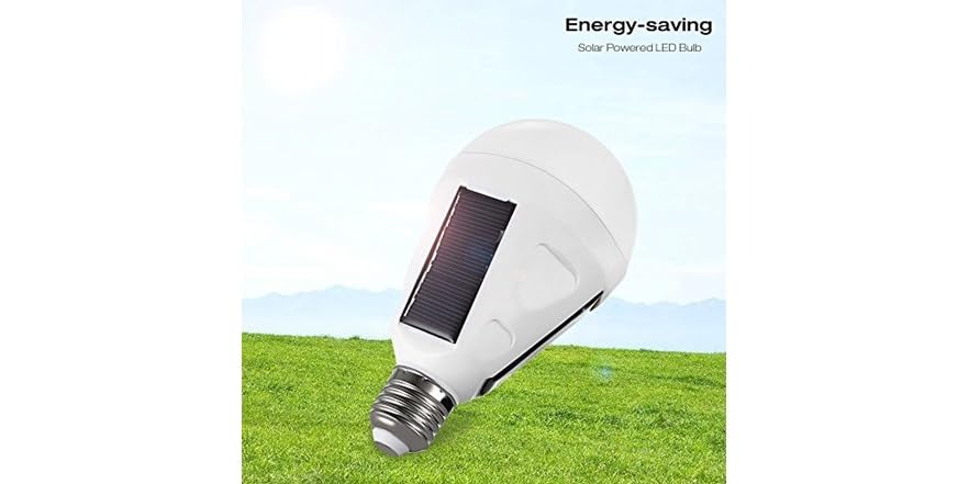 LightMe Solar Powered LED Bulb - 3 Pack