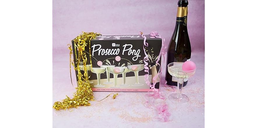 Talking Tables Prosecco Pong Drinking Party Game