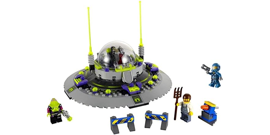 LEGO Space UFO Abduction
