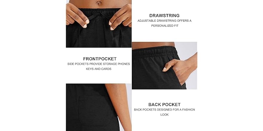 G Gradual Bermuda Shorts (Black, Large)