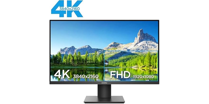 KOORUI 27" 4K UHD IPS Ultra-Thin Monitor (Open Box)