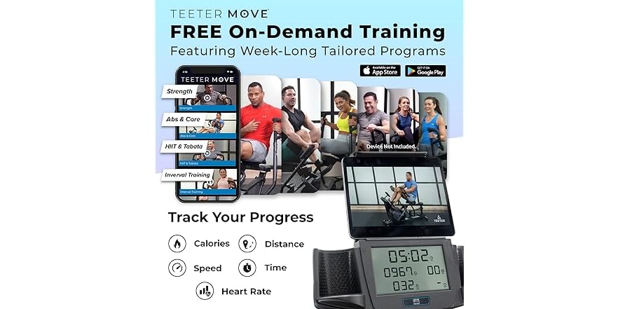 Teeter Power10 Rower