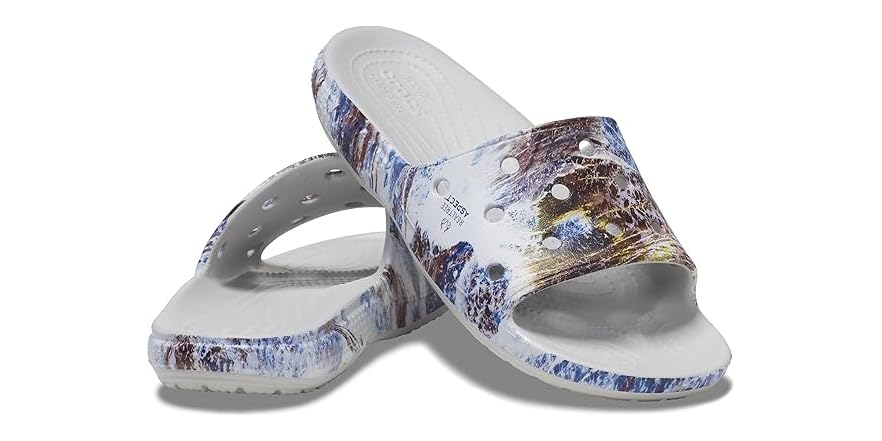 Crocs Unisex Classic Camo Slides Sandal