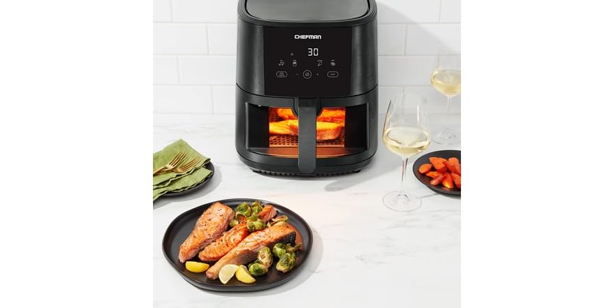 Chefman TurboTouch Easy View Air Fryer (Open Box)