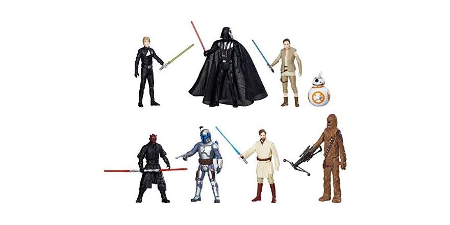 Star Wars Saga Action Figure 8 Pack