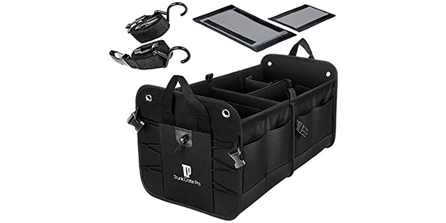 Trunkcratepro Collapsible Portable Trunk Organizer