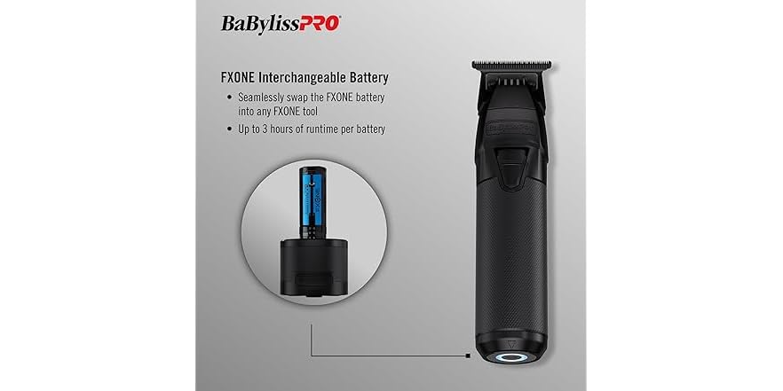 BaBylissPRO FXONE Professional Cordless Outlining Trimmers (Open Box)